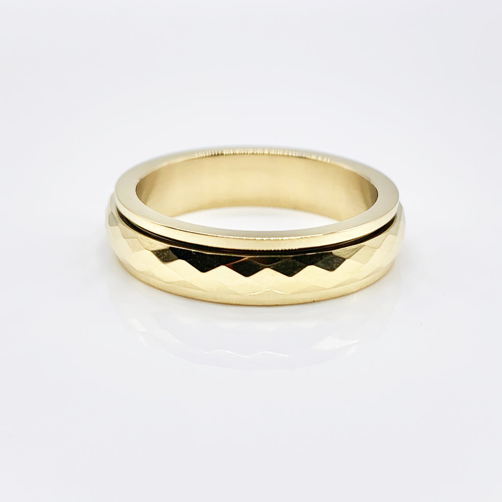 Tungsten Spinner Ring – Calm Spinners